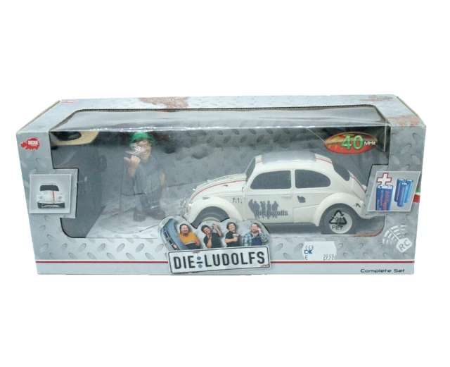 DIE LUDOLFS PITI RC Ferngesteuert VW Käfer Auto mit Uwe Figur Dickie ...