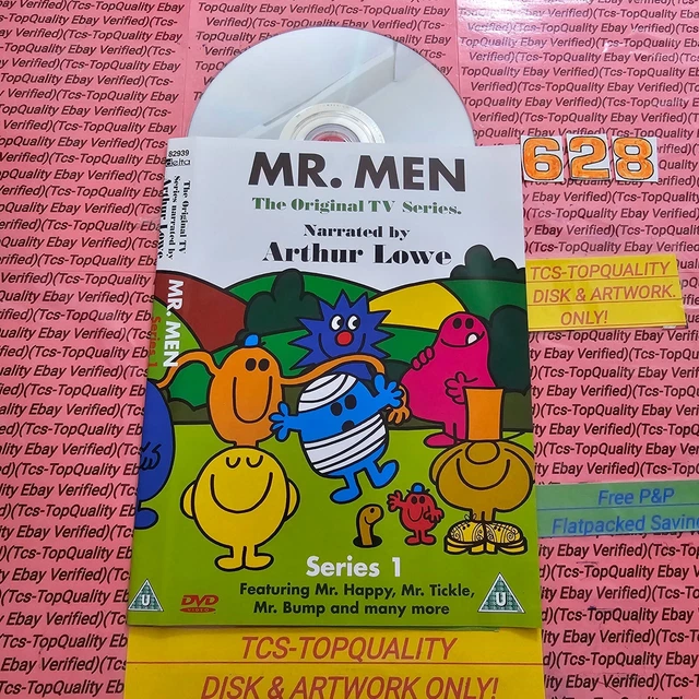 MR MEN DVD Disc And Art Work only Save £s Eco £1.68 - PicClick UK