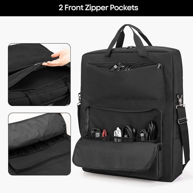 DOUBLE LAYER STORAGE Bag for 2 Solar Panels Carrying Case Shoulder Bag ...