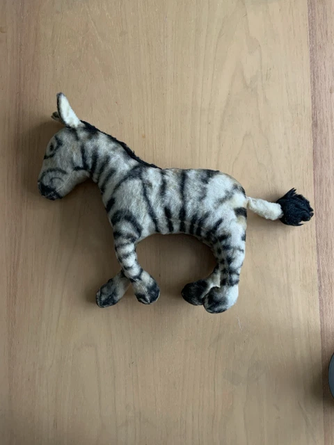 ANTIQUE STEIFF ZEBRA, Straw Filled Toy £63.12 - PicClick UK