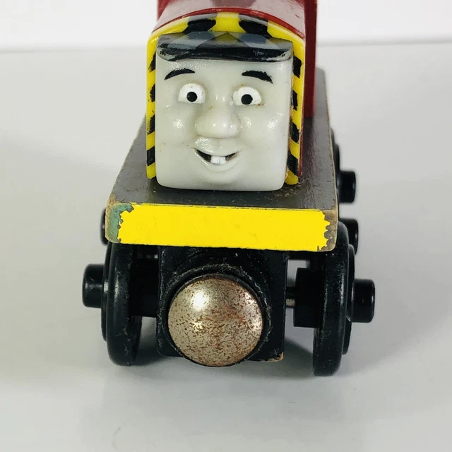 THOMAS THE TRAIN Salty Tank Engine Wooden Railway Friends Red Yellow ...