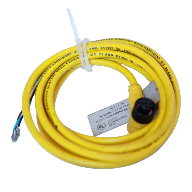 WOODHEAD MOLEX CABLE Assembly PVC POS Circular M 22AWG 4A 4P 250V 2m ...