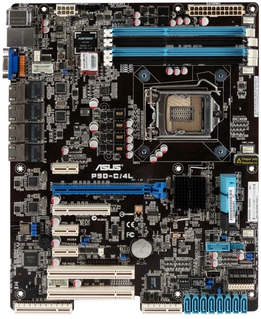 ASUS P9D-C/4L INTEL C224 ATX Server Mainboard Sockel LGA 1150 Socket ...
