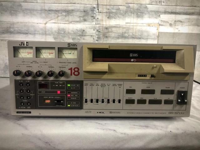 JVC VHS PROFESSIONAL Super VHS Editing Recorder (BR-S711U) £73.73 ...