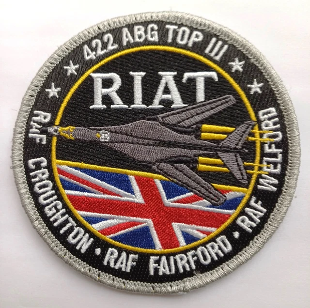 USAF 422ND ABG RAF Croughton Fairford Welford TOP III Riat B-1 Patch ...