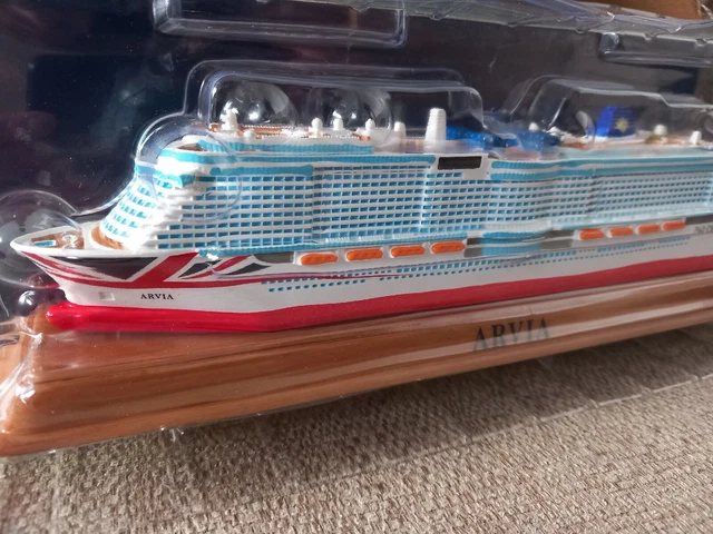 P&O ARVIA CRUISE ship resin model PO Cruises £62.99 - PicClick UK