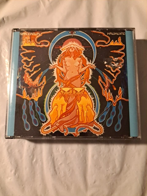 HAWKWIND : SPACE Ritual Box 2cd RARE 1ère Pression 1973 EMI 1992 CEMA ...
