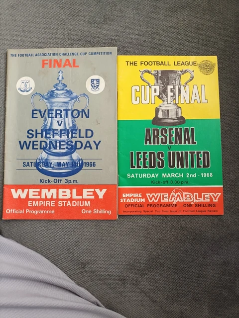 FA CUP FINAL Programmes £42.30 - PicClick UK