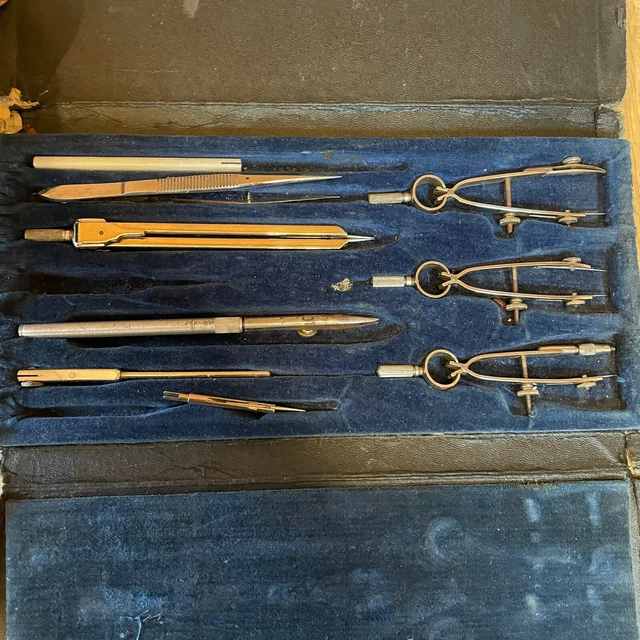 VINTAGE CHARVOZ DRAFTING Tools Mechanical Engineering Drawing Drafting ...
