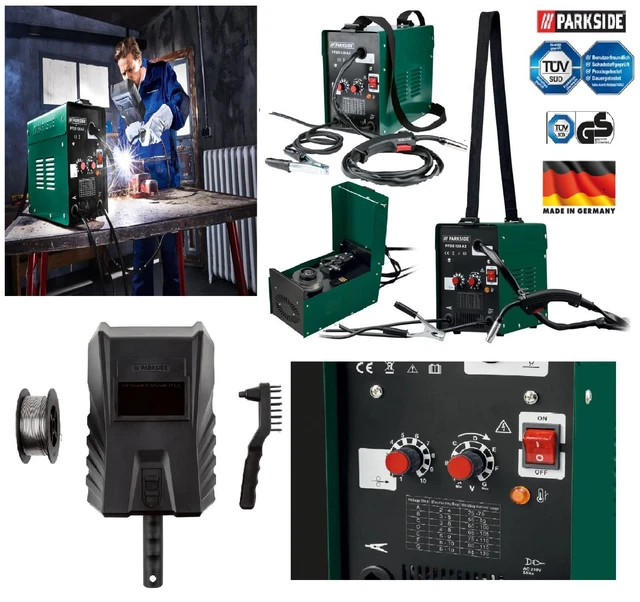 PARKSIDE WELDING MACHINE PIFDS 120A1 Inverter Fill Wire Ink Strap ...