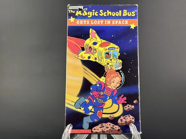THE MAGIC SCHOOL Bus Gets Lost in Space VHS 1995 Vintage Kids Classic £ ...