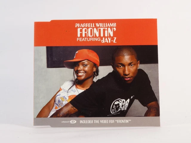 PHARRELL WILLIAMS FT JAY Z FRONTIN' (G53) 3 Track CD Single Picture ...