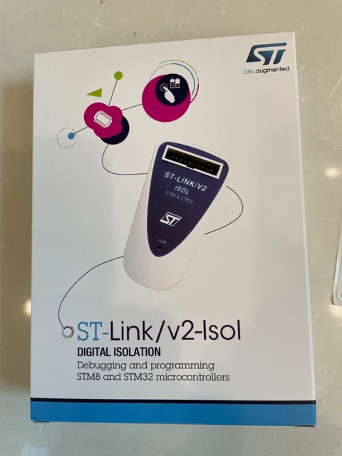 St Linkv2 In Circuit Debuggerprogrammer For Stm8 And Stm32 Microcontrollers £078 Picclick Uk 