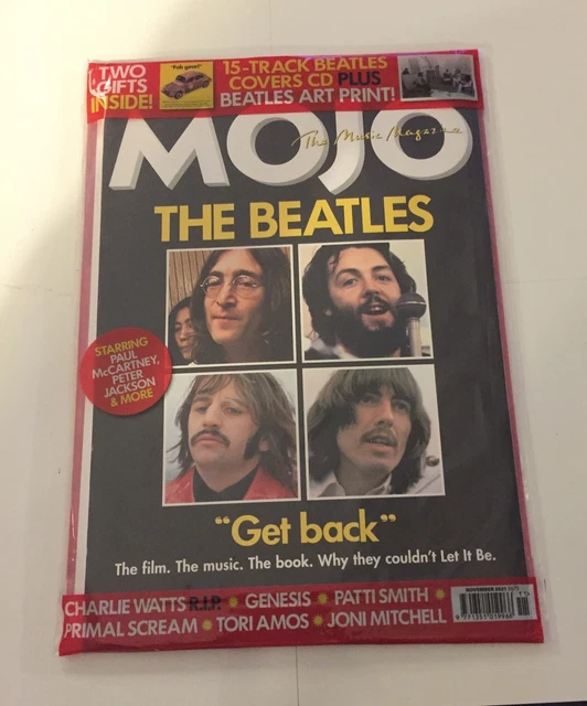 MOJO MAGAZINE-THE BEATLES-GET Back-Free CD+Art Print-Nov 2021,Brand New ...