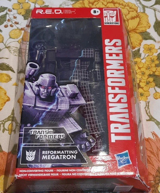 TRANSFORMERS MOVIE RED Reformatting Megatron Generations Action Figure ...