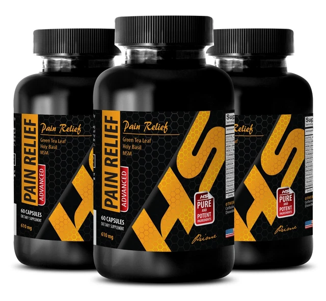 PAIN FREE SUPPLEMENT - EXTEME PAIN RELIEF FORMULA 3B - holy basil leaf ...