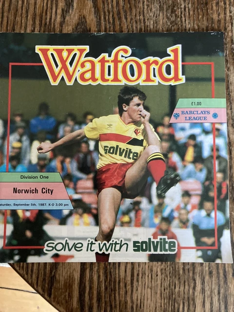 JOB LOT / Bundle Norwich Football Programmes Away (1987-1994) - 28 ...