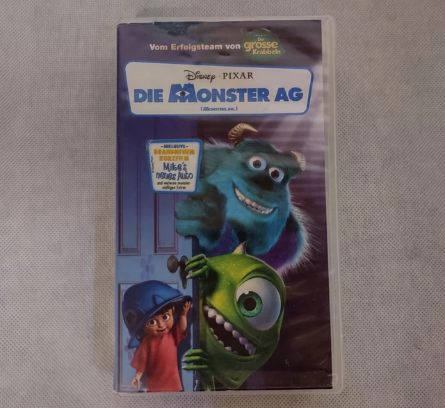 DISNEY PIXAR DIE Monster AG VHS German Monsters Inc EUR 30,44 - PicClick IT