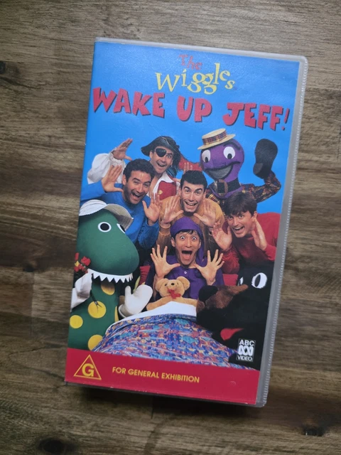 THE WIGGLES - Wake Up Jeff! - VHS ABC VIDEO [1996] Tested & Working $20 ...