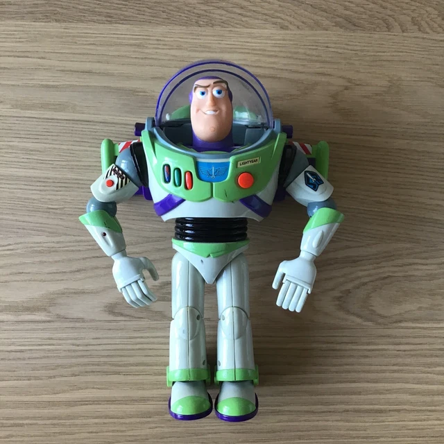 DISNEY TOY STORY Talking Buzz Lightyear 12 inch Action Figure by ...