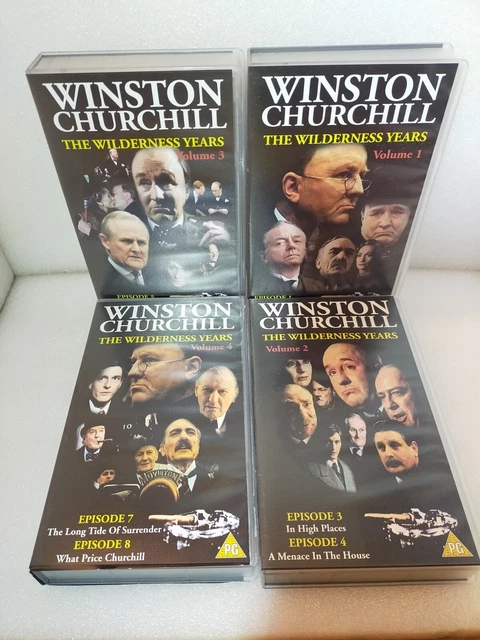 WINSTON CHURCHILL - The Wilderness Years VHS Video Box Set EUR 8,10 ...