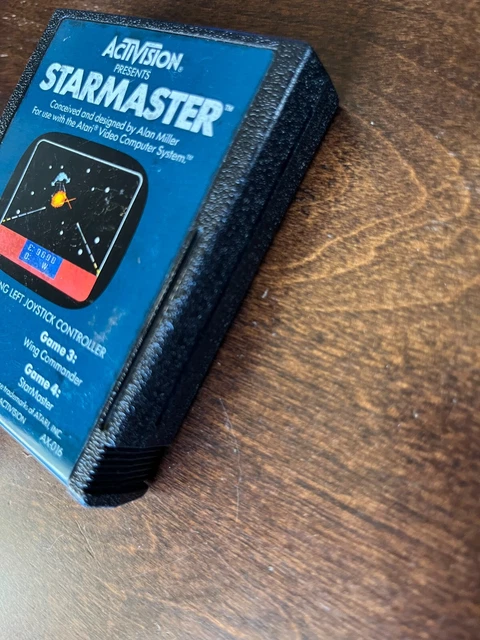 STARMASTER ATARI 2600 Video Game ACTIVISION Cartridge 1982 - Tested ...