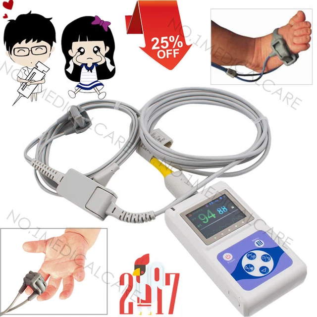 NEONATAL INFANT PULSE Oximeter SpO2 Heart Rate Machine CONTEC £94.19 ...