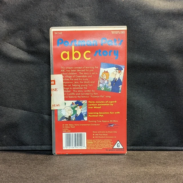 POSTMAN PAT'S ABC Story VHS ABC Video 1990 £19.52 - PicClick UK