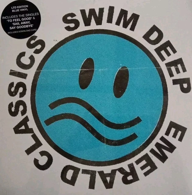 SWIM DEEP-EMERALD CLASSICS Ltd Blue Vinyl LP Album.2019 Cooking Vinyl ...