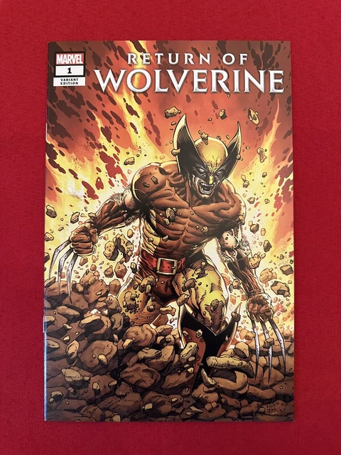 RETURN OF WOLVERINE #1G McNiven Brown & Tan Variant Marvel Comics 2018 1st Print EUR 4,73 ...