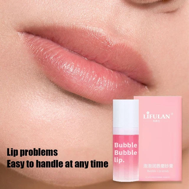 Bubble Scrub Moisturizes Removes Dead Skin Lip Care Fade Lip Wrinkles