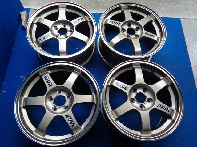 JDM WHEEL & 4wheels set RAYS VOLK RACING TE37 ultra 11J+15/10J+31 20 i ...