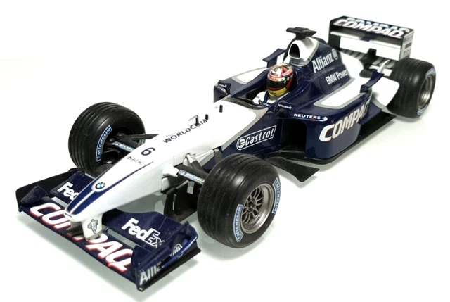 HOT WHEELS WILLIAMS F1 BMW FW24 Juan Pablo Montoya 2002 1:18 EUR 52,99 - PicClick FR