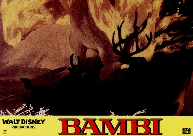 BAMBI ORIGINAL AUSHANGFOTO Walt Disney / James Algar / Samuel Armstrong ...