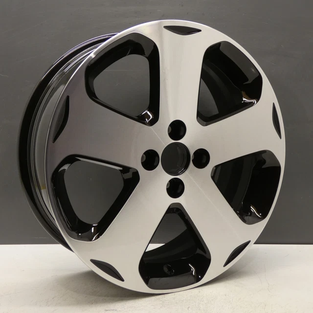 KIA RIO 17& Black Diamond Cut Alloy Wheel Rim 6.5J Oem 52910-1W400 ...
