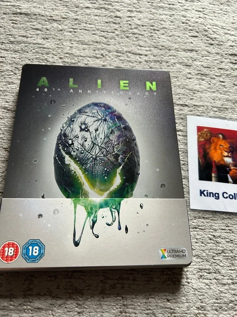 ALIEN (1979, 4K + Blu Ray) Steelbook 40th Anniversary Edition EUR 18,68 ...