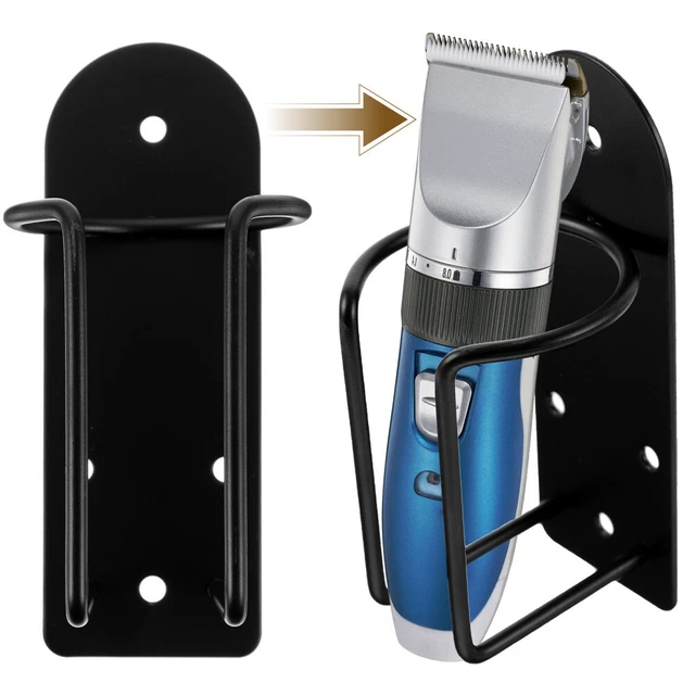HAIR TRIMMER STAND Barber Hanger Professional Clipper Holder Secure £10 ...