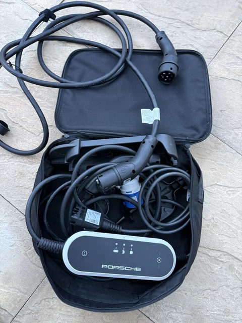 PORSCHE GENIUNE EV Charger Type2 With Adapters+ev Cable Type1+bag+wall ...