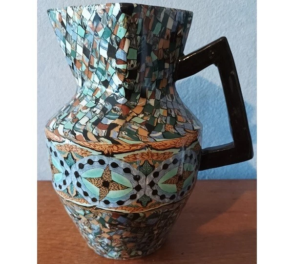 PICHET EN CÉRAMIQUE Signé JEAN GERBINO - VALLAURIS EUR 250,00 - PicClick FR