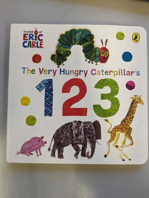 THE VERY HUNGRY Caterpillar's 123 by Eric Carle (Board Book, 2017) £6. ...