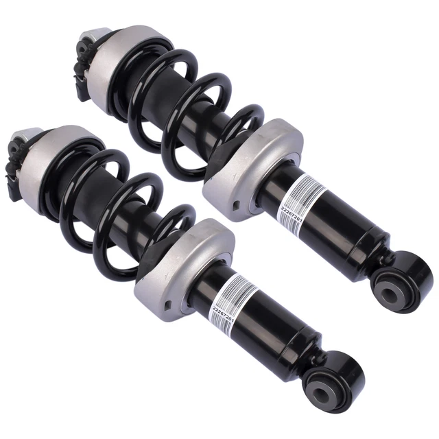 PAIR FOR 07-15 Audi R8 420412019 420412020 Front Air Suspension Shock ...