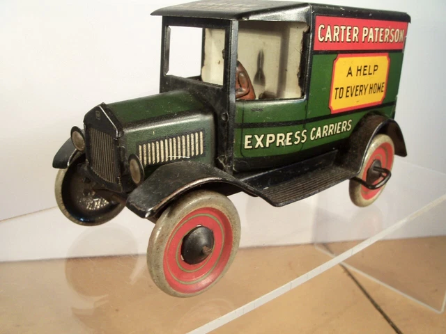 SUPERB WELLS &O& LONDON "CARTER PATERSON" DELIVERY VAN (1920's) (MINT ...
