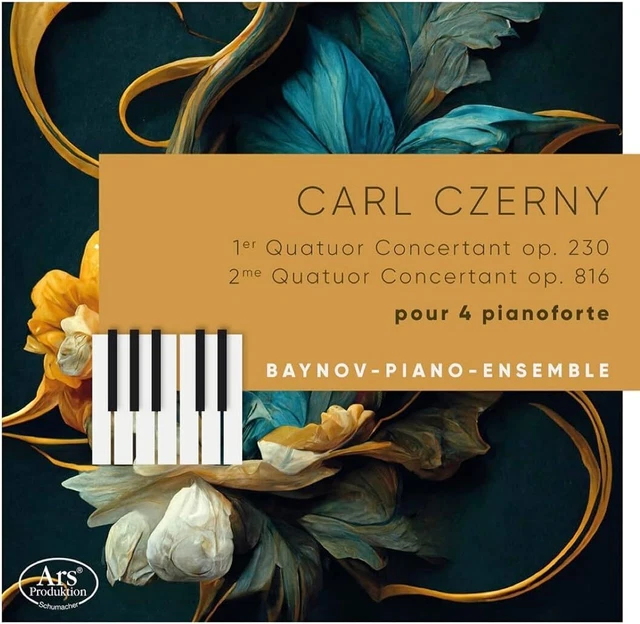 CARL CZERNY CARL Czerny: 1er Quatuor Concertant Op. 230/2me Quatuor... (CD) EUR 28,65 - PicClick FR