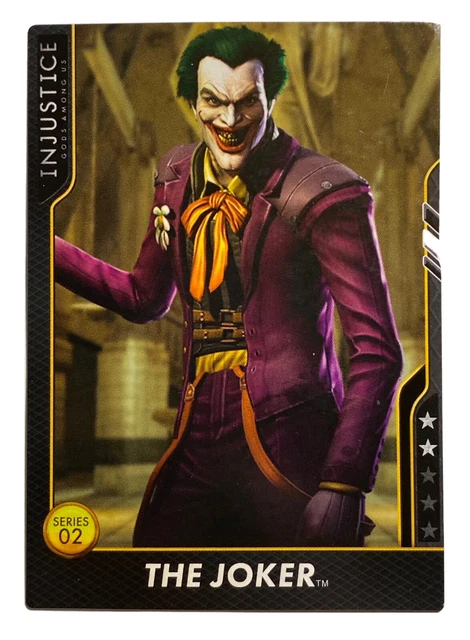 DC INJUSTIC SERIES 2 Arcade Cards “The Joker” Bundle NON-FOIL (Set of 4 ...