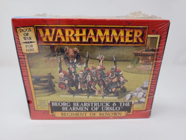 BEORG BEARSTRUCK & Bearmen Of Urslo Warhammer jeux fantastiques atelier ...