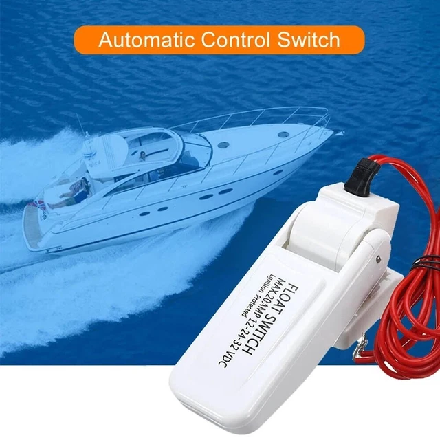 12V 24V 32V Float Switch Retrofit Marine Switch Accessories Flow Sensor ...
