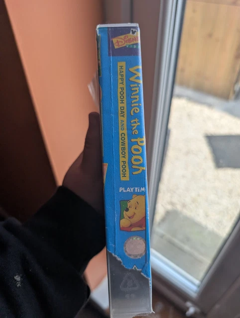 WALT DISNEY HOME Video Winnie the Pooh Happy Pooh Day VHS PAL U poor ...