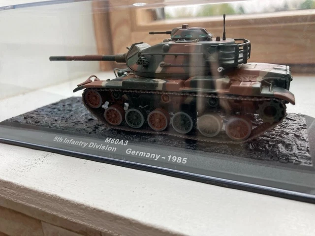 MAQUETTE CHAR 1/72 - M60A3 5th Infantry Division Germany - 1985 EUR 10 ...