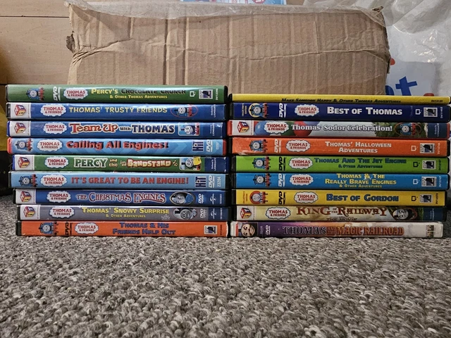 THOMAS THE TANK Engine DVDs Bundle x18 [Region 1 US Import] £62.00 ...