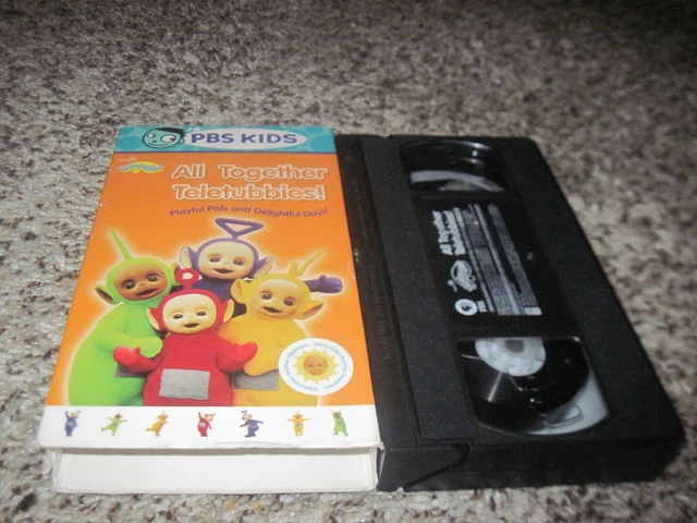Pbs Kids Teletubbies All Together Teletubbies Vhs Teaches Happiness
